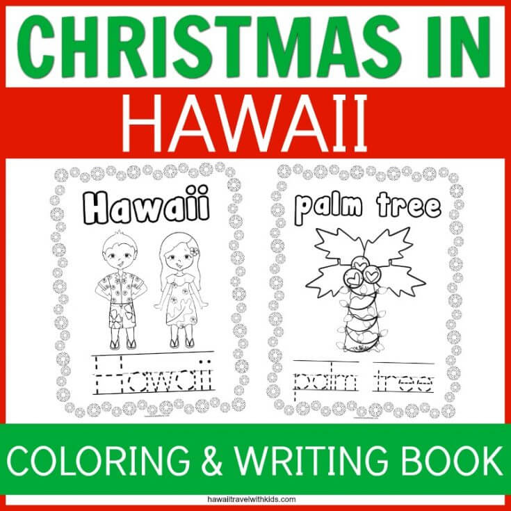 Christmas in Hawaii: the Best Coloring Books | Hawaii Travel with Kids