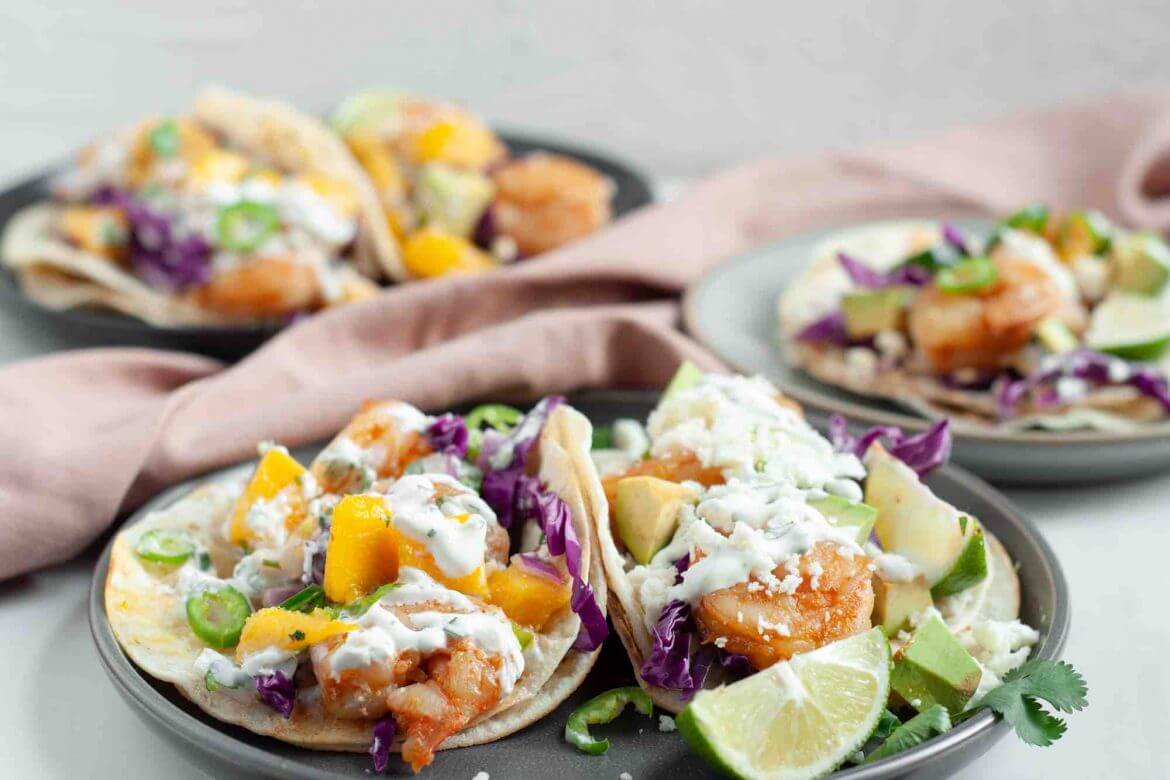Hawaiian Recipes: Shrimp Tacos with Mango Salsa - Hawaii Travel with Kids