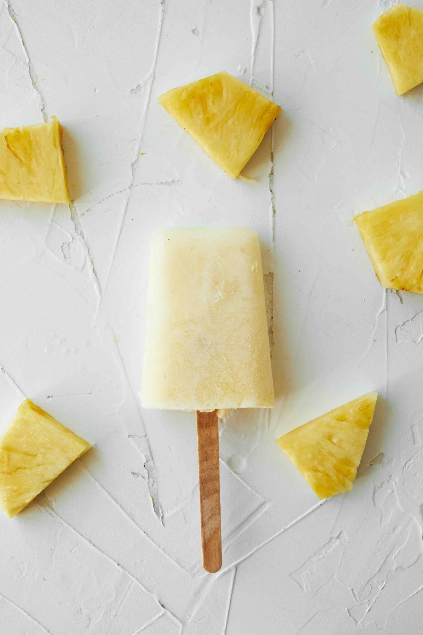 Super Easy 2-Ingredient Pineapple Popsicle Recipe - Hawaii Travel with Kids