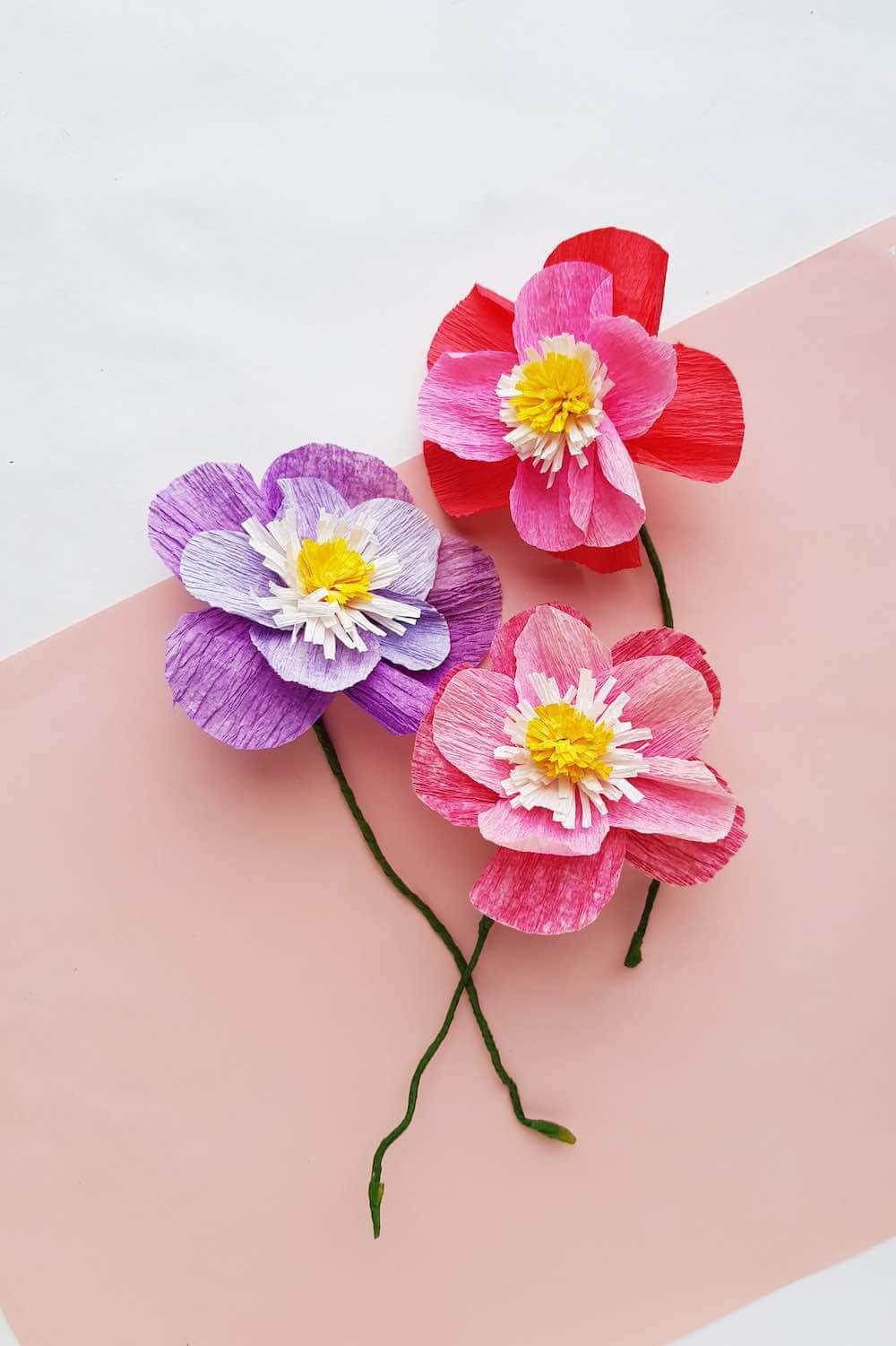 Luau Tissue Paper Flowers Tutorial | Hawaii Travel with Kids