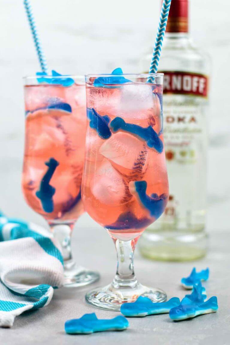 Shark Attack Punch Cocktail & Mocktail | Hawaii Travel with Kids