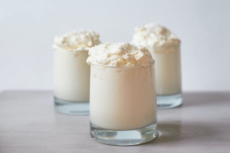 Delicious Dalgona Style Non Alcoholic Pina Colada Milk Recipe | Hawaii ...