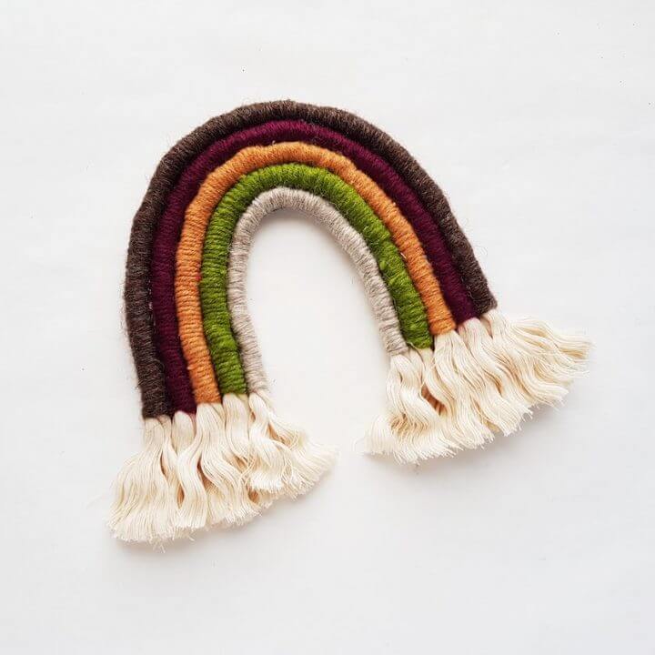 Wall Hangings albaricoque macrame rainbow Wall Décor etna.com.pe