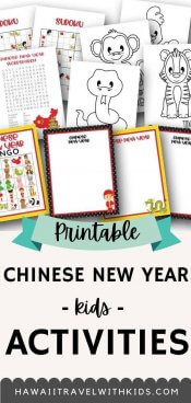 Free Chinese New Year Printables for Kids - Hawaii Travel with Kids