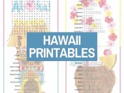 Hawaii Word Search and Word Scramble Printables for Kids - Hawaii ...