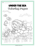 Sea Animal Worksheets and Coloring Pages - Hawaii Travel with Kids