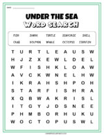 Sea Animal Worksheets and Coloring Pages - Hawaii Travel with Kids