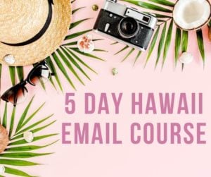 FREE 5 Day Email Course: How to Travel to Hawaii Like a Pro!