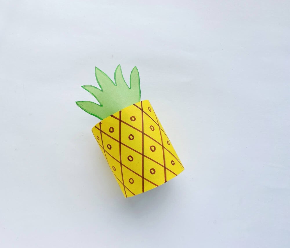 Simple Watermelon and Pineapple Crafts for Kids - Hawaii Travel with Kids