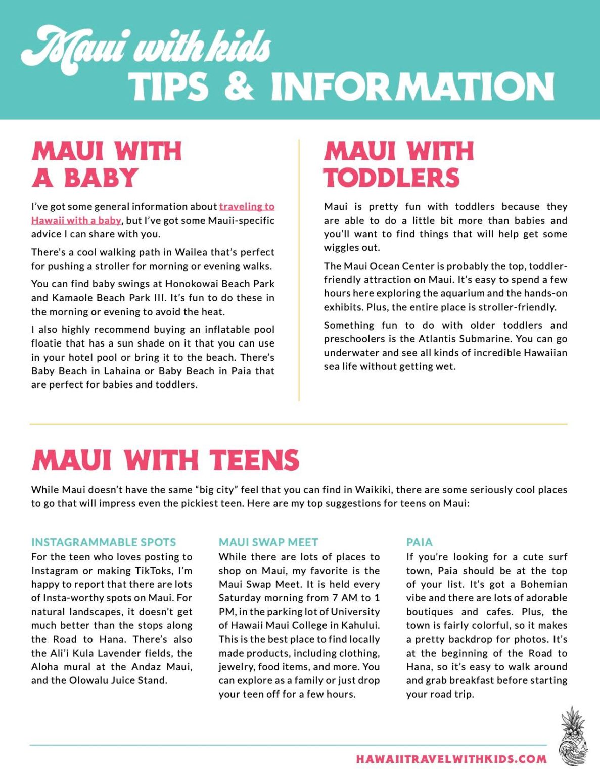 Hawaii Travel Guides for Families (2024) - Hawaii Travel with Kids