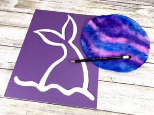 Ocean Animal Coffee Filter Suncatcher Craft - Hawaii Travel with Kids
