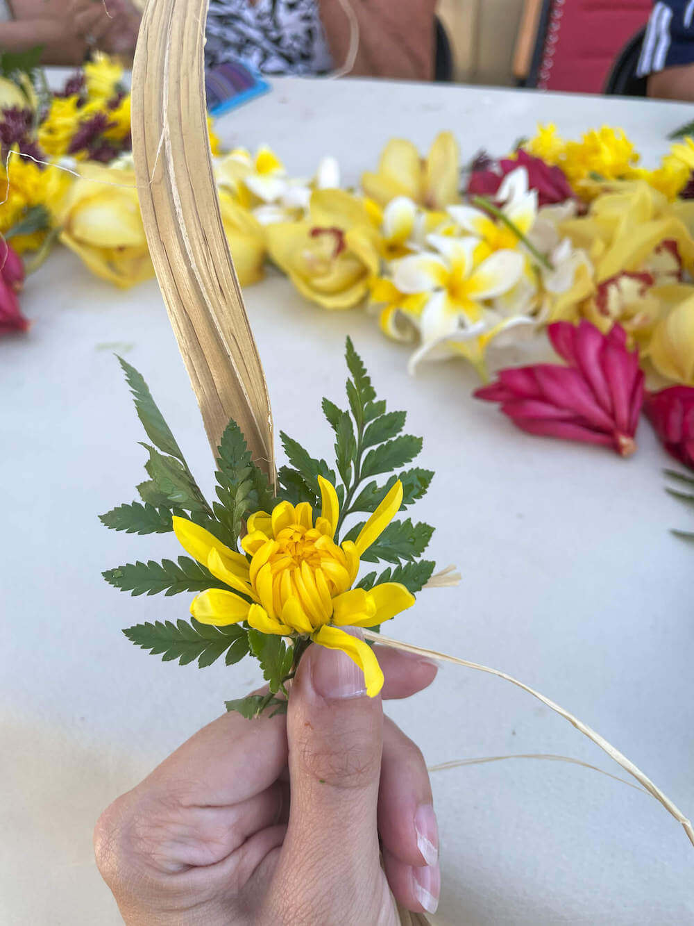 How to Make a Haku Lei Workshop on Oahu (2023)
