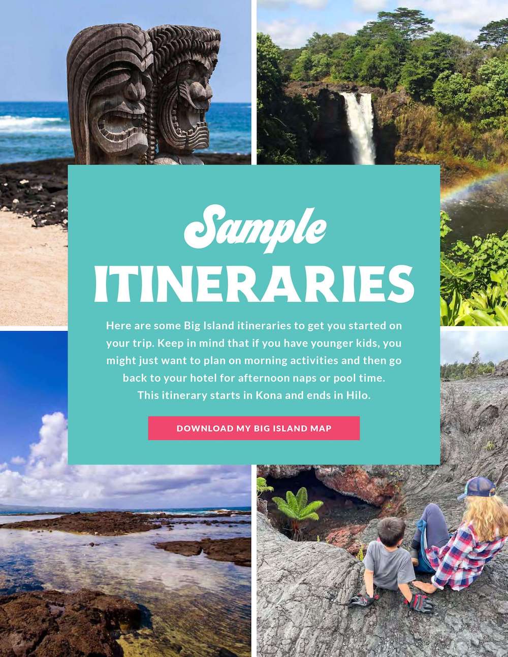 Big Island with Kids Guide + 7 Day Big Island Itinerary (2024)