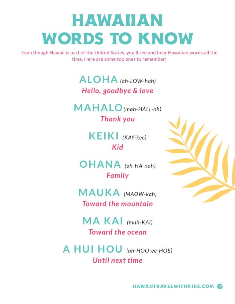 Ultimate Hawaii Kids Travel Journal and Activity Book! - Hawaii Travel ...